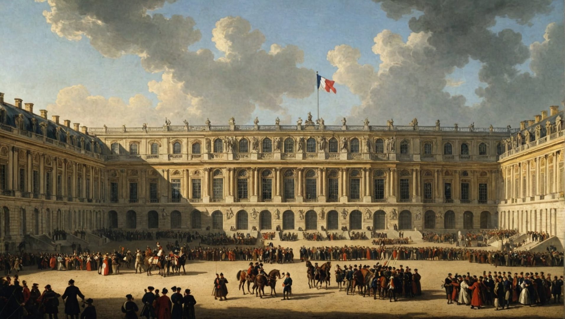 Le Château de Versailles pendant la Révolution française - bastidelareserve